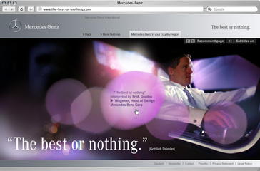 Mercedes-Benz unveils new global brand strategy - "The best or nothing"