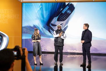 Mercedes-AMG and will.i.am launch immersive MBUX SOUND DRIVE experience at CES 2024