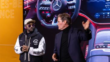 Mercedes-AMG and will.i.am launch immersive MBUX SOUND DRIVE experience at CES 2024